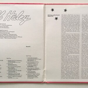 Bill Haley and His Comets - Golden Hits Double LP Vinyl Record Album ...