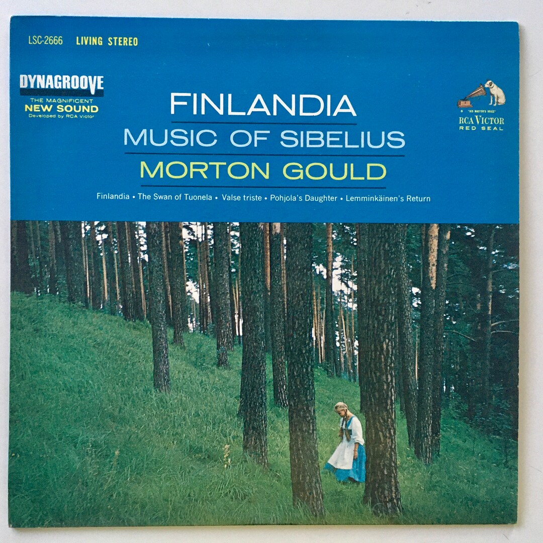 Morton Gould - Finlandia: Music 0f Sibelius LP Vinyl Record Album, RCA Victor Red Seal - LSC ...