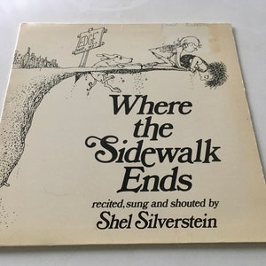Shel Silverstein - Where the Sidewalk Ends LP Vinyl Record Album ...
