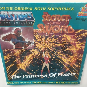 Masters of the Universe the Princess of Power SEALED 7' Vinyl Record ...