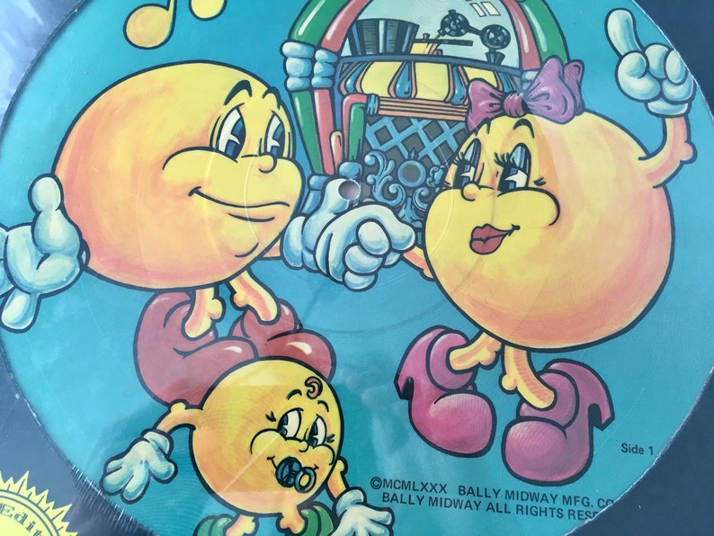 The Pac Man Album SEALED Limited Edition Picture Disc LP Vinyl - Etsy