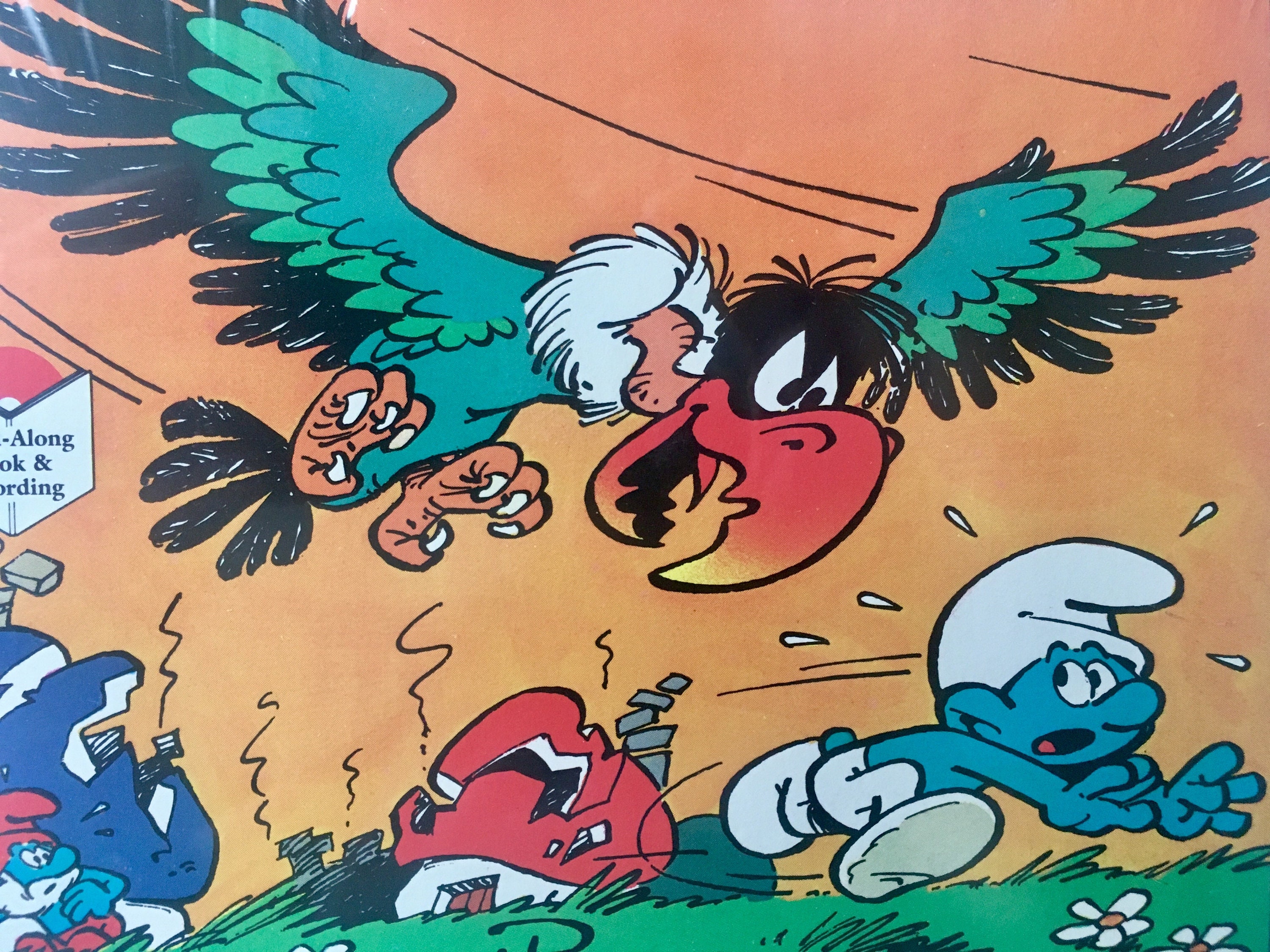 The Smurf-eating Bird SEALED 7' Vinyl Record / Book - Etsy
