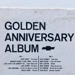 Various - Golden Anniversary Album (A Chevrolet Collector's Item) LP ...