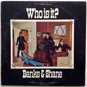 Banks & Shane - Who is It? LP Vinyl Record Album, Oblivion Records - MA ...