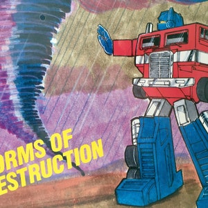 The Transformers - Storms of Destruction SEALED 7' Vinyl Record / 24 ...