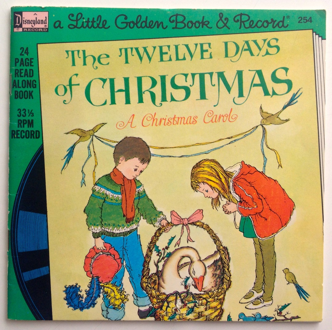 The Twelve Days of Christmas 7' Vinyl Record / 24 Page Read Along Book ...