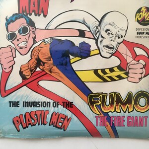 Plastic Man Metamorpho the Element Man Fumo SEALED 7" Vinyl Record ...