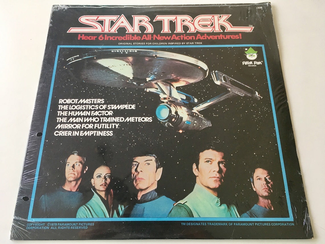 Star Trek SEALED LP Vinyl Record Album Peter Pan Records | Etsy