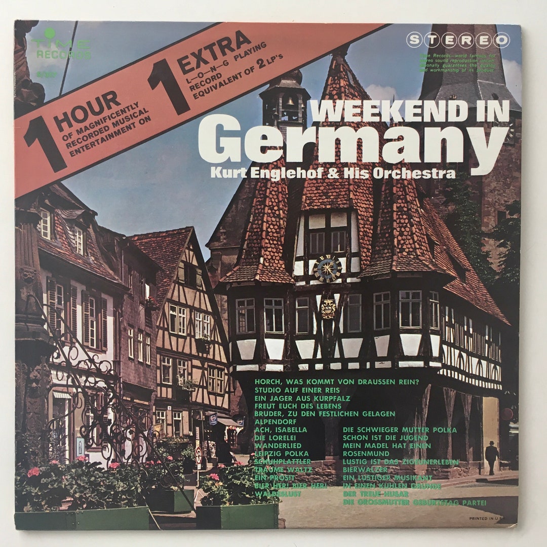 Weekend in Germany LP Vinyl Record Album, Time Records - S/317 ...