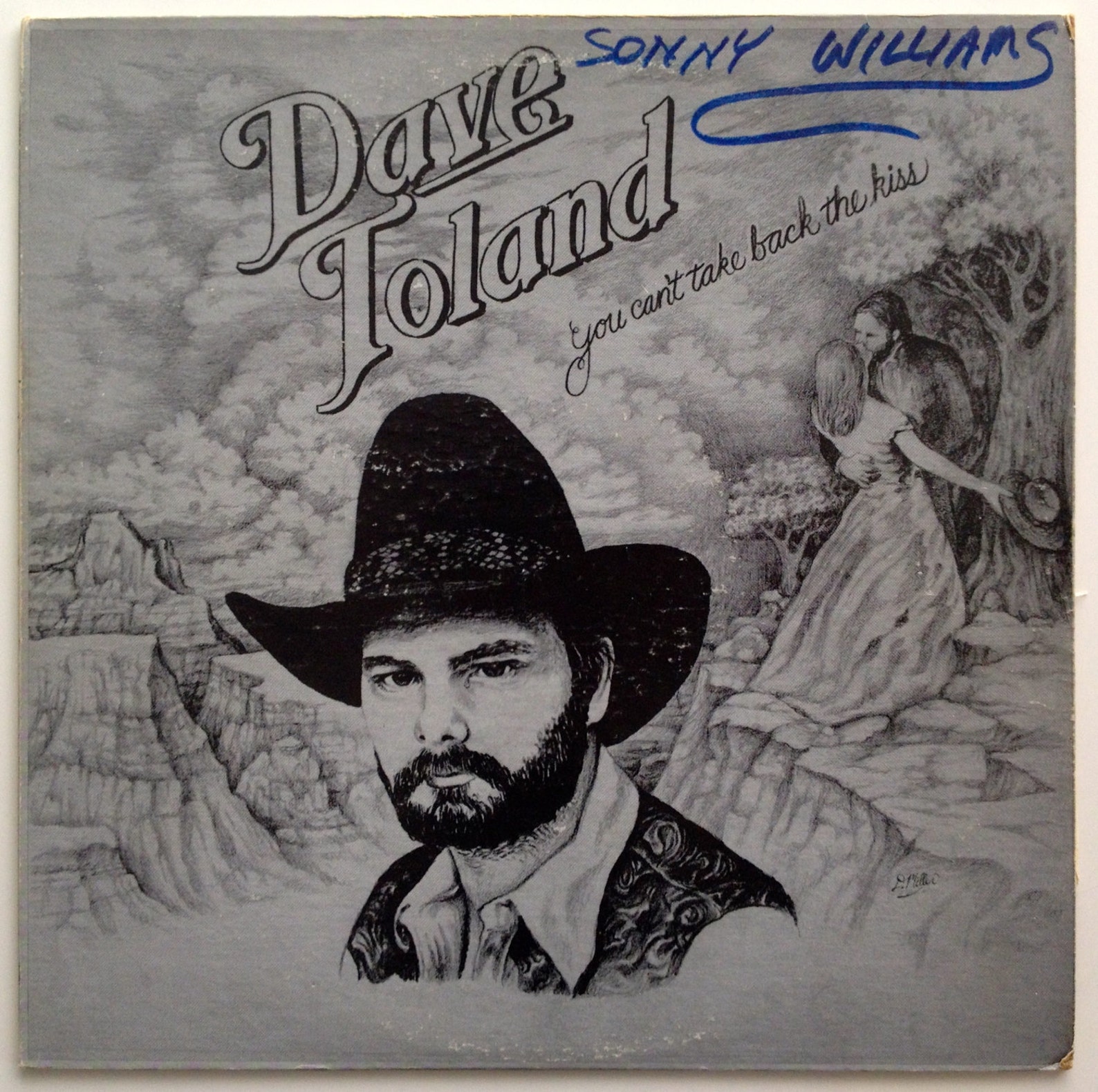 Dave Toland You Can't Take Back the Kiss LP Vinyl Record - Etsy