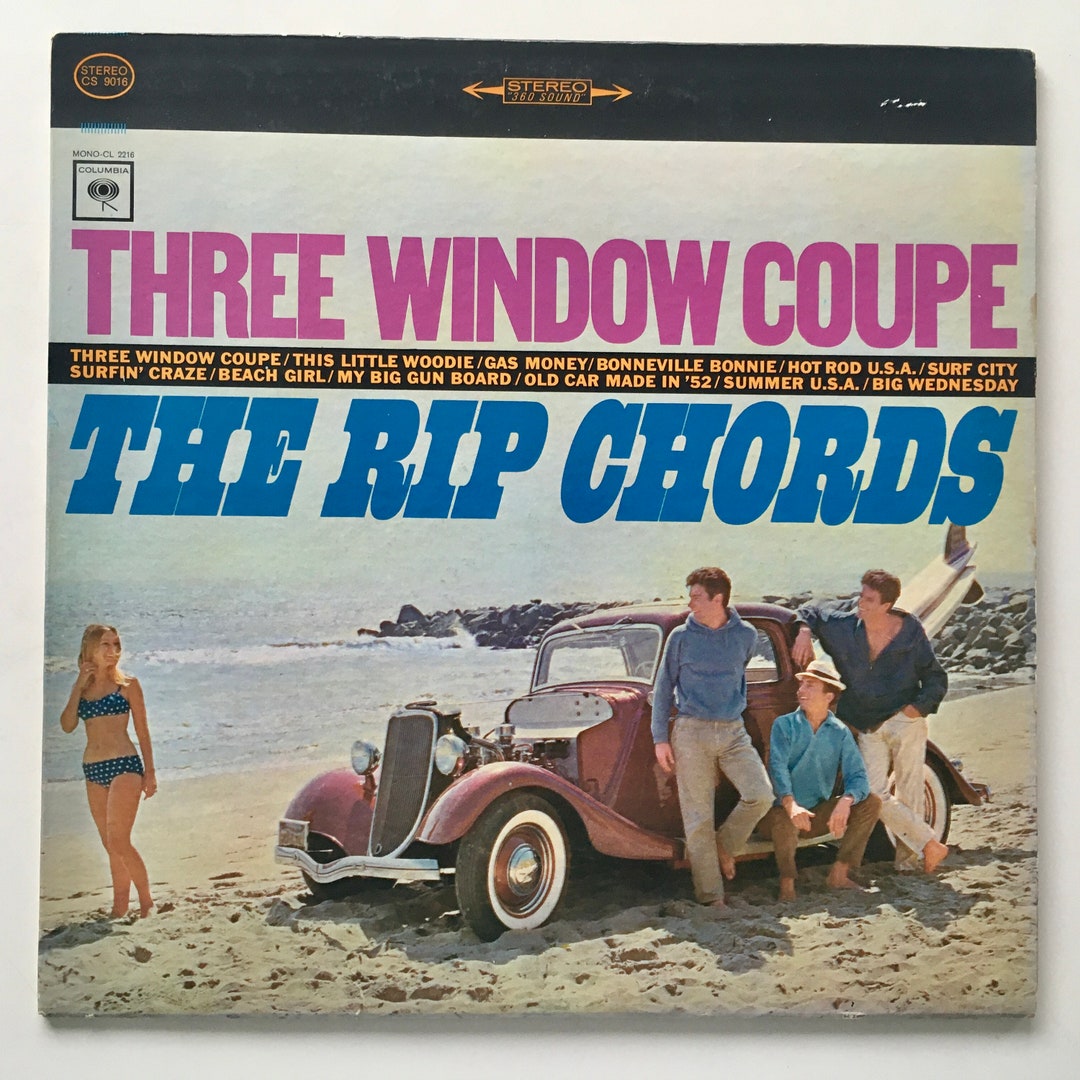 The Rip Chords – Three Window Coupe LP Vinyl Record Album, Columbia ...