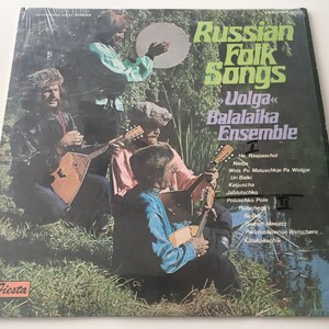 Russian Folk Songs LP Vinyl Record Album, Fiesta FLPS 1666, 1972 ...