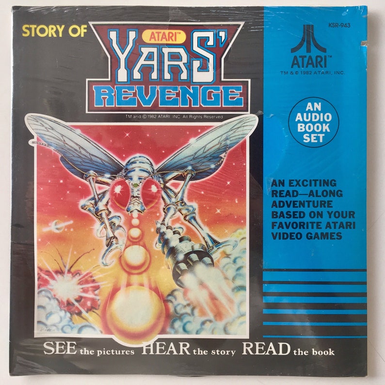 Atari Story of Yars' Revenge SEALED 7' Vinyl Record - Etsy