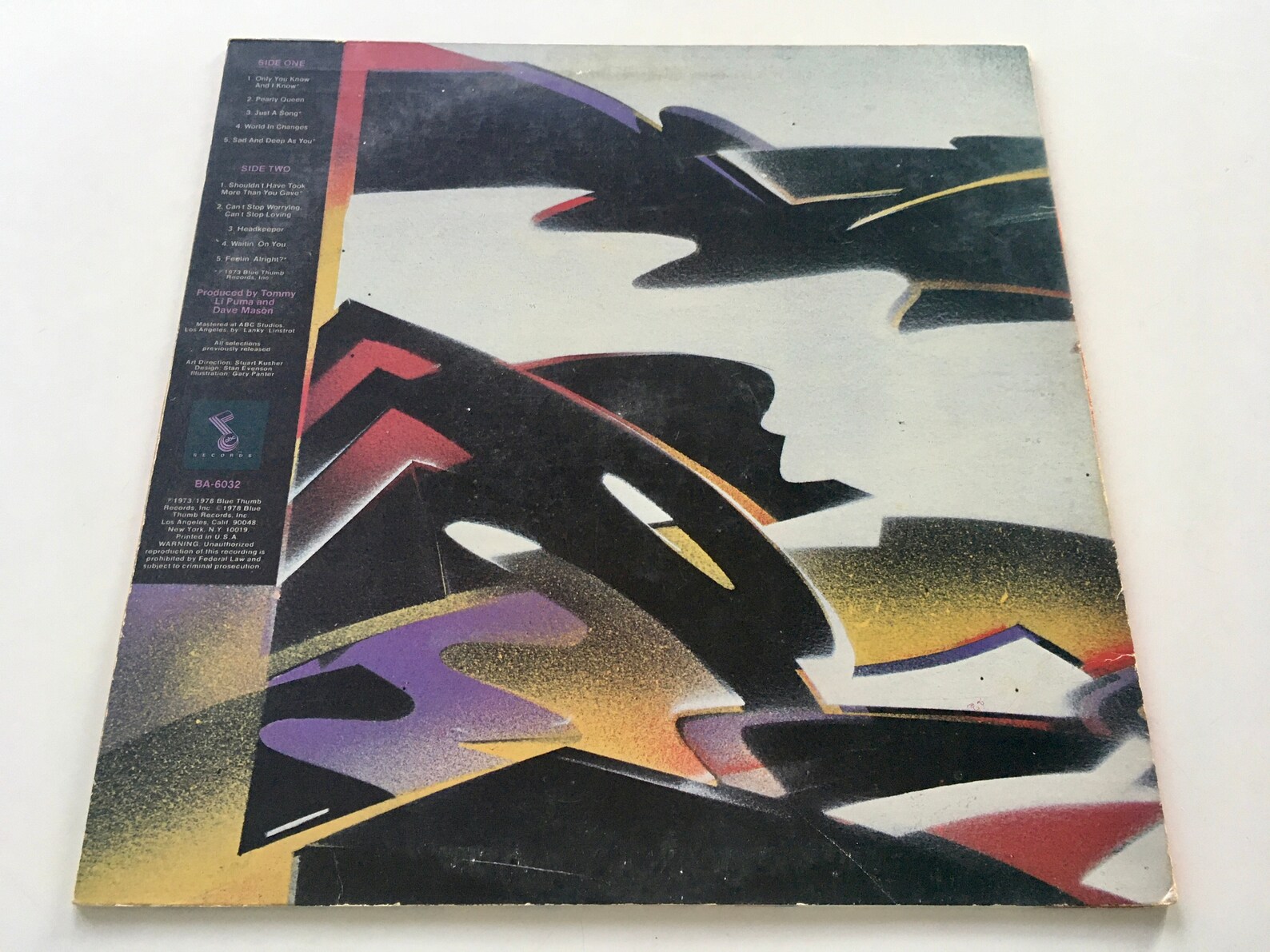 Dave Mason - Very Best of Dave Mason LP Vinyl Record Album, ABC Blue ...