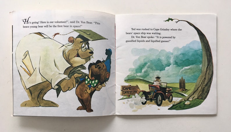 The First Bear in Space Book Starland S-2001 1983 | Etsy