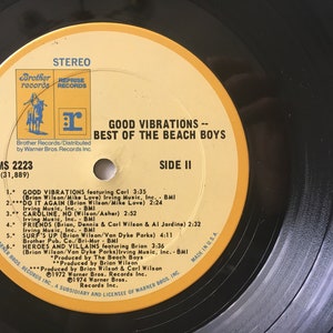 The Beach Boys - Good Vibrations - Best of the Beach Boys LP Vinyl ...