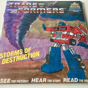 The Transformers - Storms of Destruction SEALED 7' Vinyl Record / 24 ...