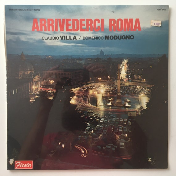 Arrivederci Roma SEALED LP Vinyl Record Album Fiesta FLPS - Etsy