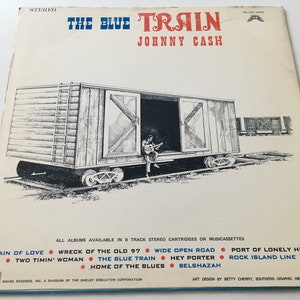Johnny Cash - the Blue Train LP Vinyl Record Album, Share Records ...