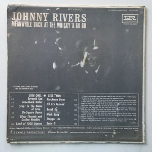 Johnny Rivers - Meanwhile Back at the Whisky À Go Go LP Vinyl Record ...