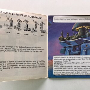 Gobots - Battle for Gobotron Challenge of the Gobots, 7' Vinyl Record ...
