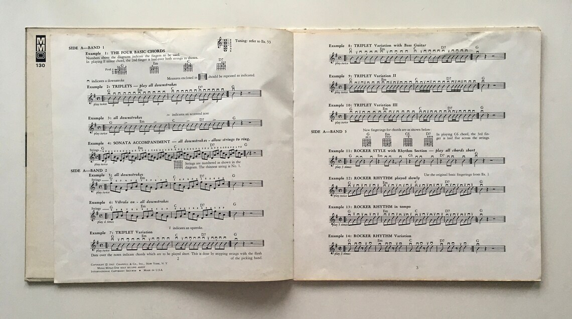 How to Play the Guitar LP Vinyl Record Music Minus One MMO - Etsy