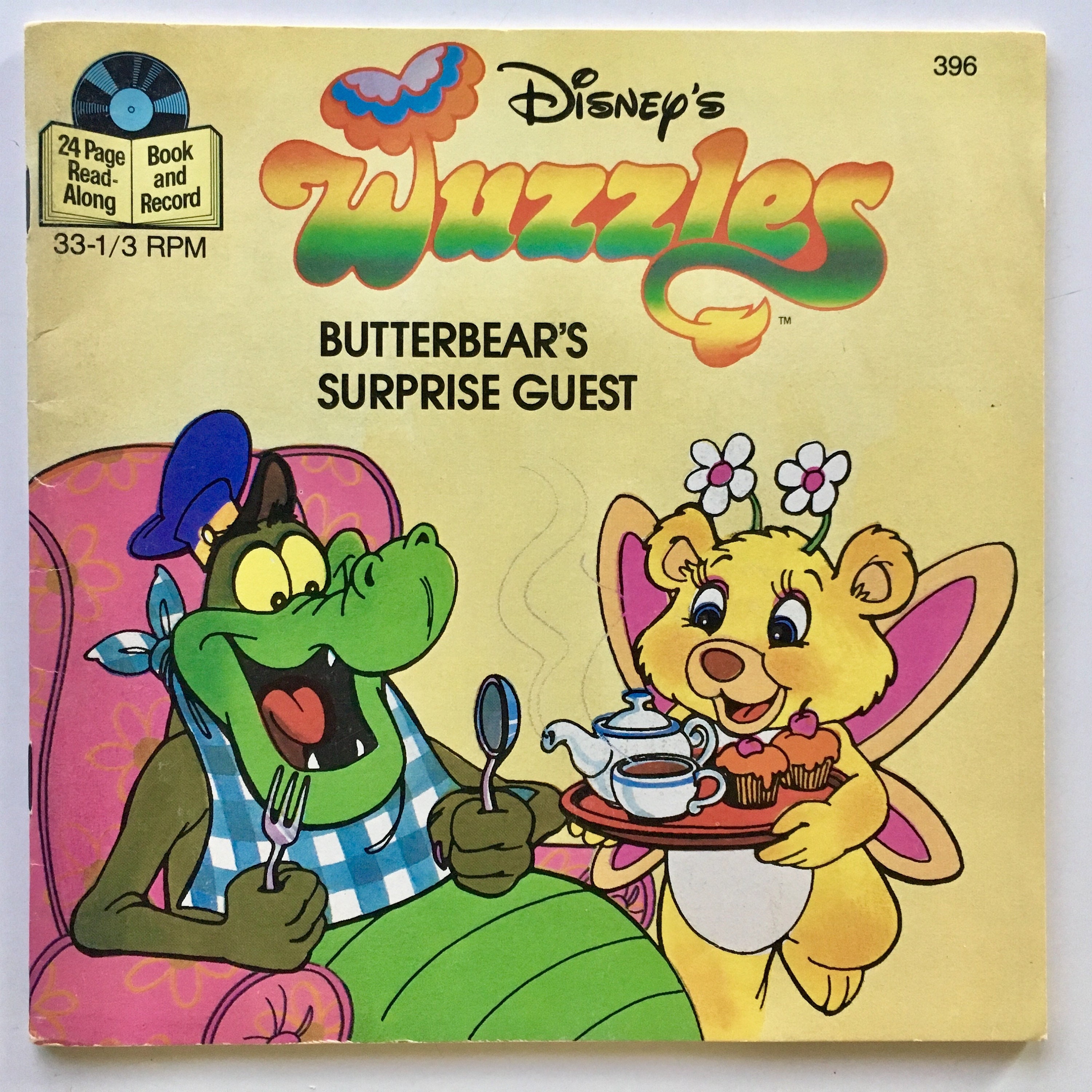 Wuzzles Butterbear's Surprise Guest 7' Vinyl Record | Etsy