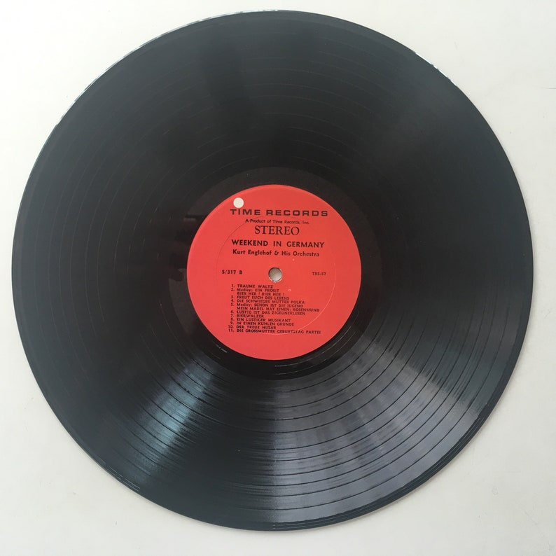 Weekend in Germany LP Vinyl Record Album Time Records | Etsy