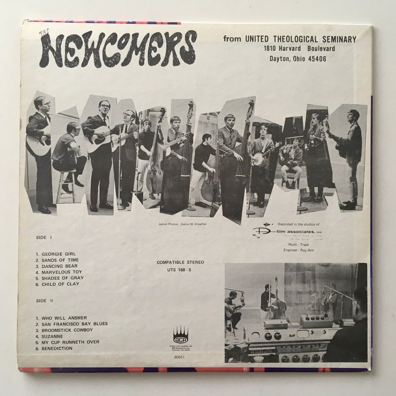 The Newcomers LP Vinyl Record Album Film Associates Inc. - Etsy