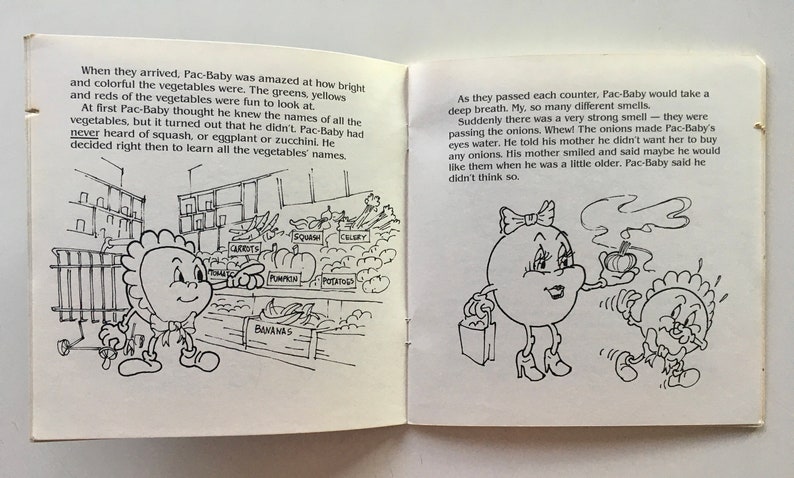 Pac-man: the Adventures of Super Pac-man 7' Vinyl Record / Book, Kid ...