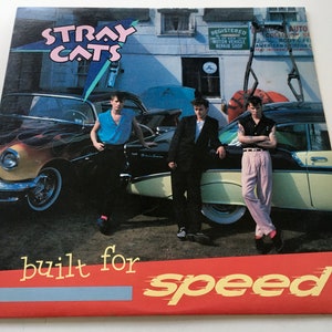 Stray Cats -built for Speed LP Vinyl Record Album, EMI America - ST ...