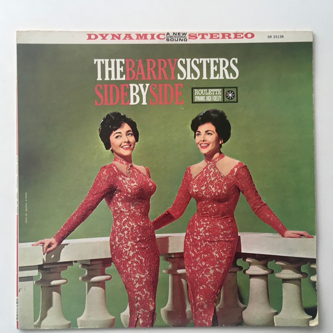 The Barry Sisters Side by Side LP Vinyl Record Album, Roulette SR 25136 ...