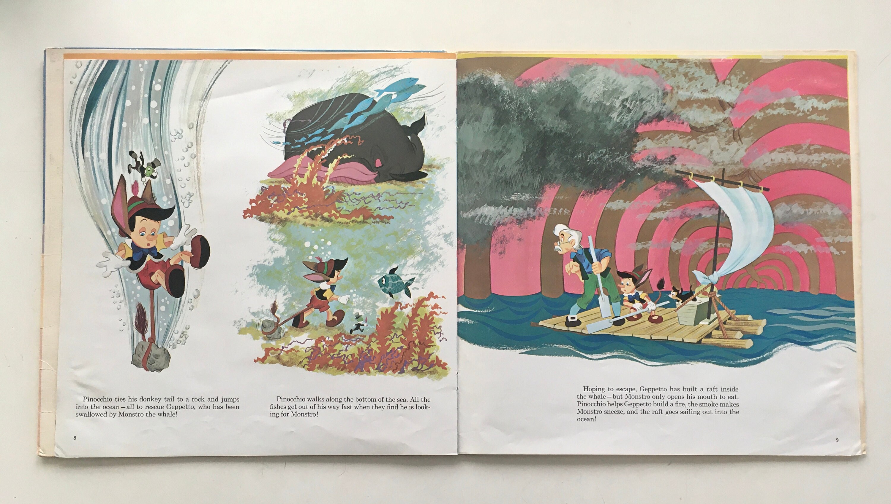 Pinocchio Monstro Sneeze