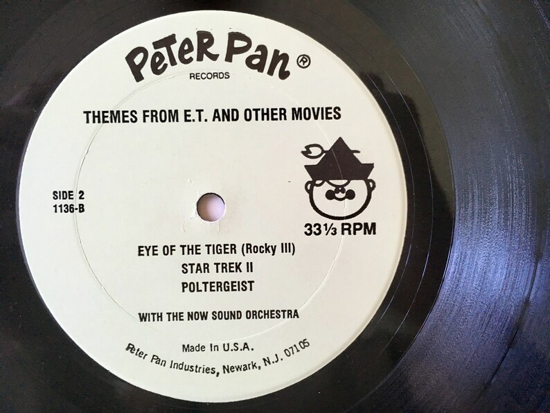 Themes From LP Vinyl Record Album Peter Pan Records 1136 - Etsy