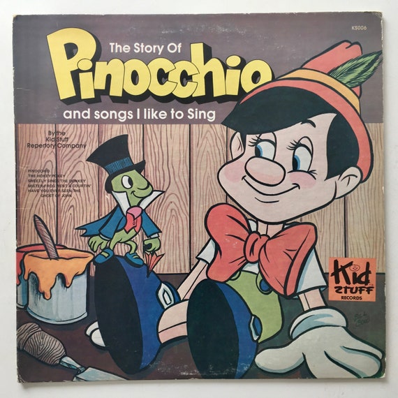 Pinocchio the Story Of LP Vinyl Record Album Children's | Etsy