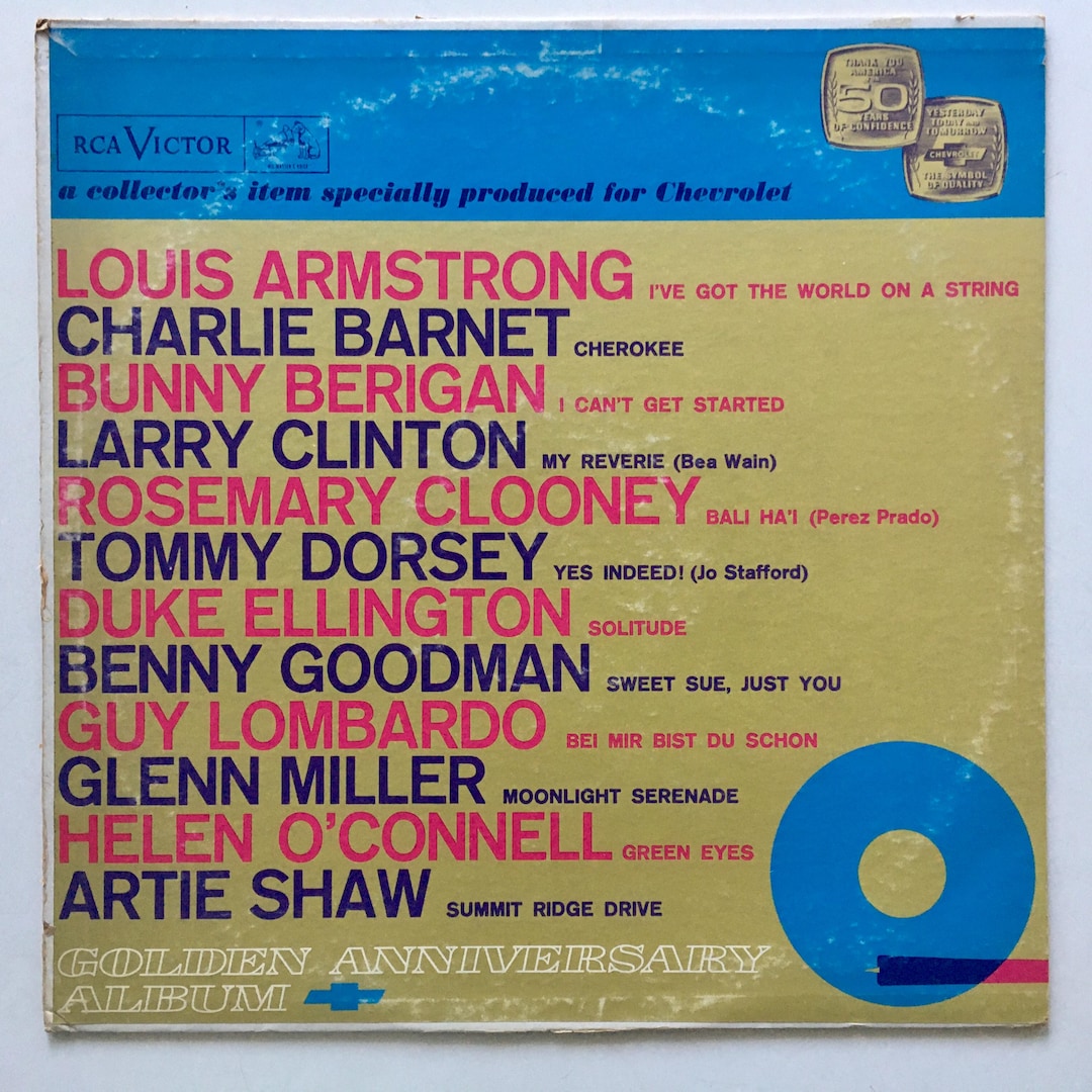 Various - Golden Anniversary Album (A Chevrolet Collector's Item) LP ...