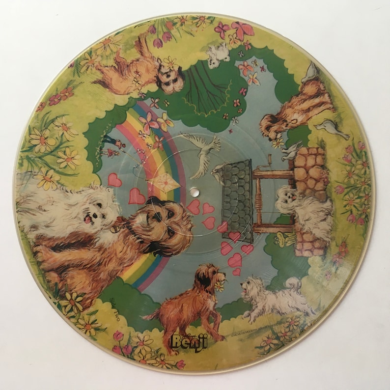 Benji and His Friends Picture Disc LP Vinyl Record Album Kid - Etsy