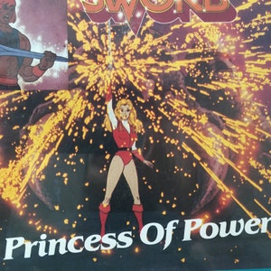 Masters of the Universe the Princess of Power SEALED 7' Vinyl Record ...
