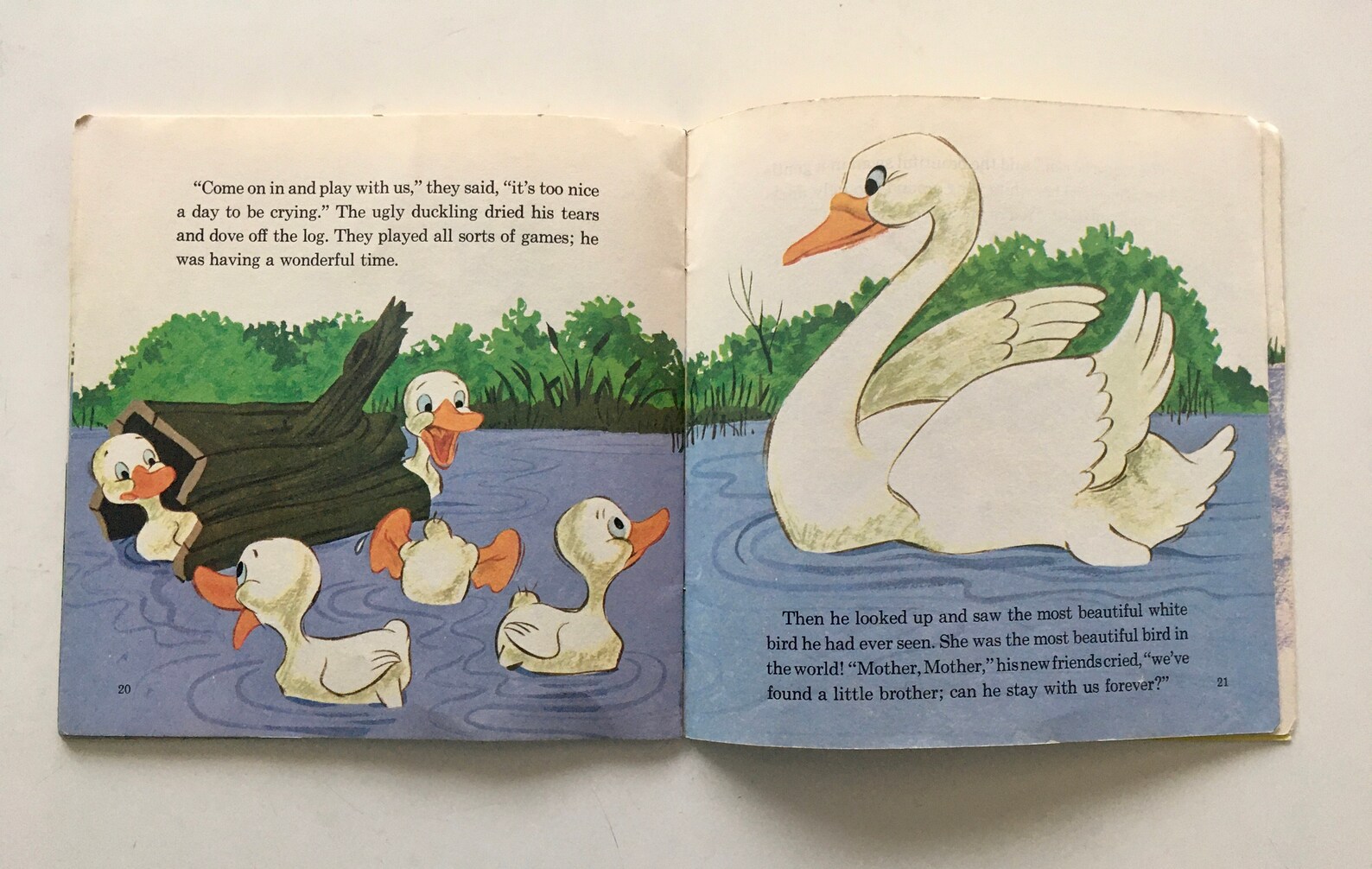 The Ugly Duckling 7' Vinyl Record / 24 Page Book - Etsy