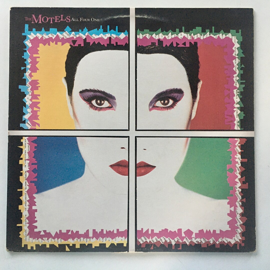 The Motels - All Four One LP Vinyl Record Album, Capitol Records - ST ...