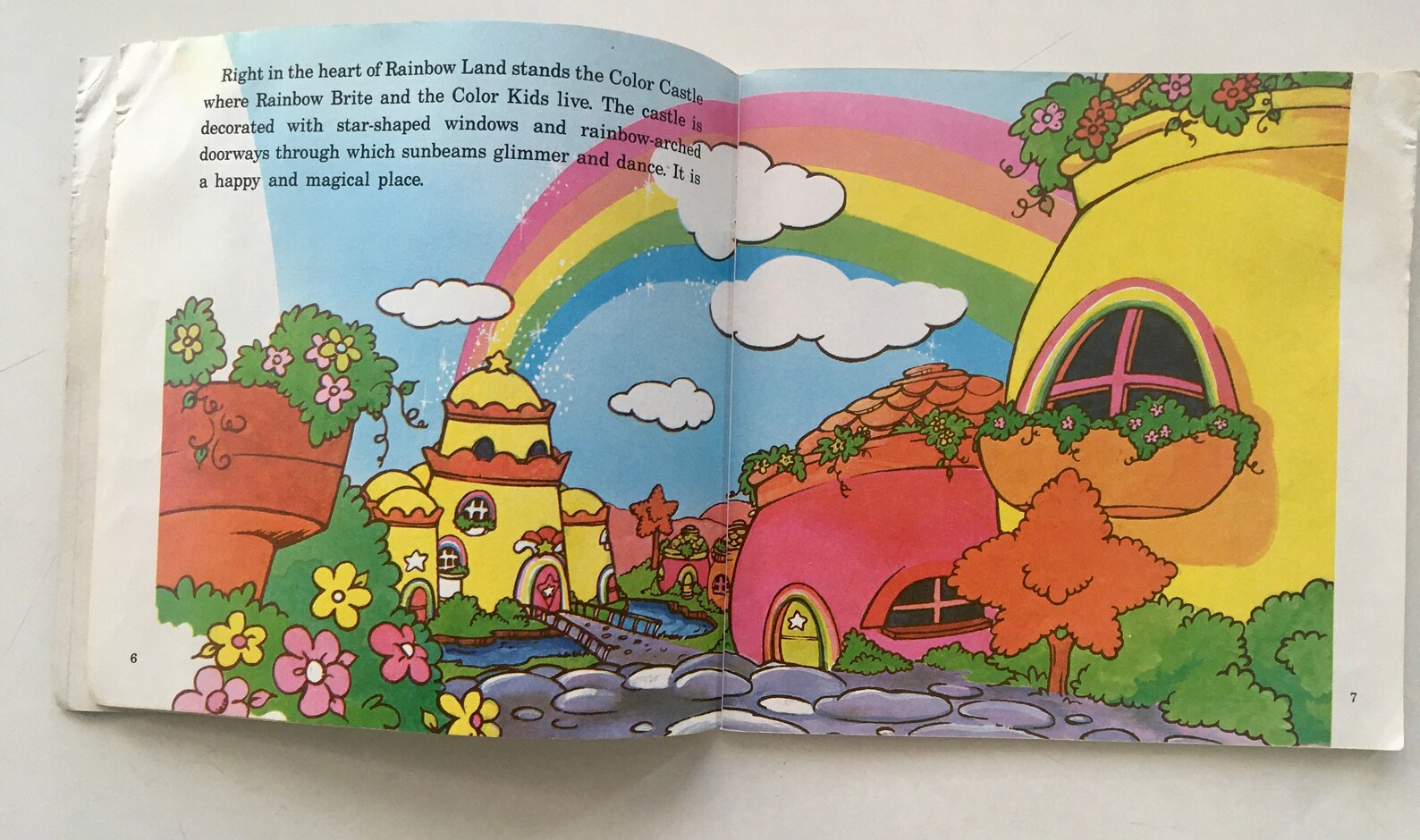 Rainbow Brite Rainbow Brite Saves Spring 7' Vinyl Record - Etsy