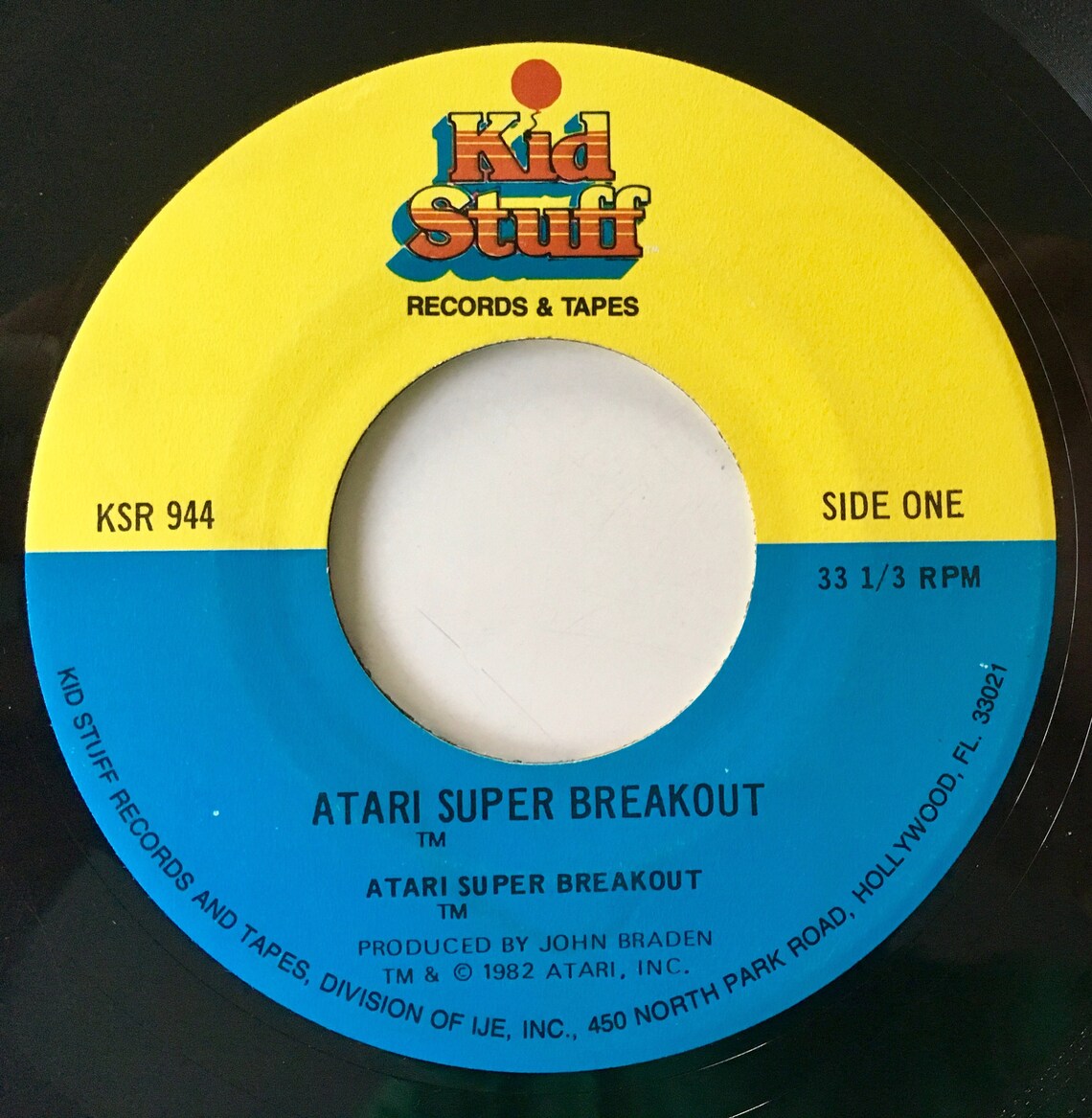 Atari Story of Atari Breakout 7' Vinyl Record / Book - Etsy