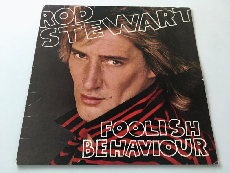 Rod Stewart Foolish Behaviour LP Vinyl Record Album Warner - Etsy