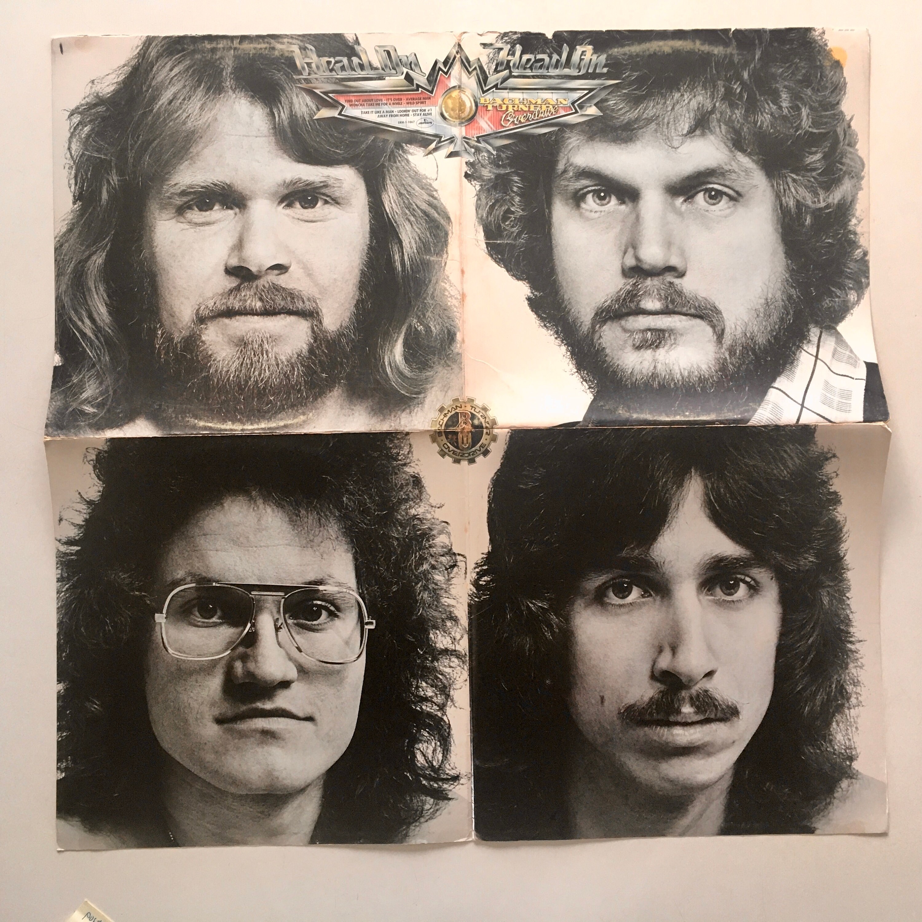 Bachman-turner Overdrive - Head on LP Vinyl Record Album, Mercury - SRM ...