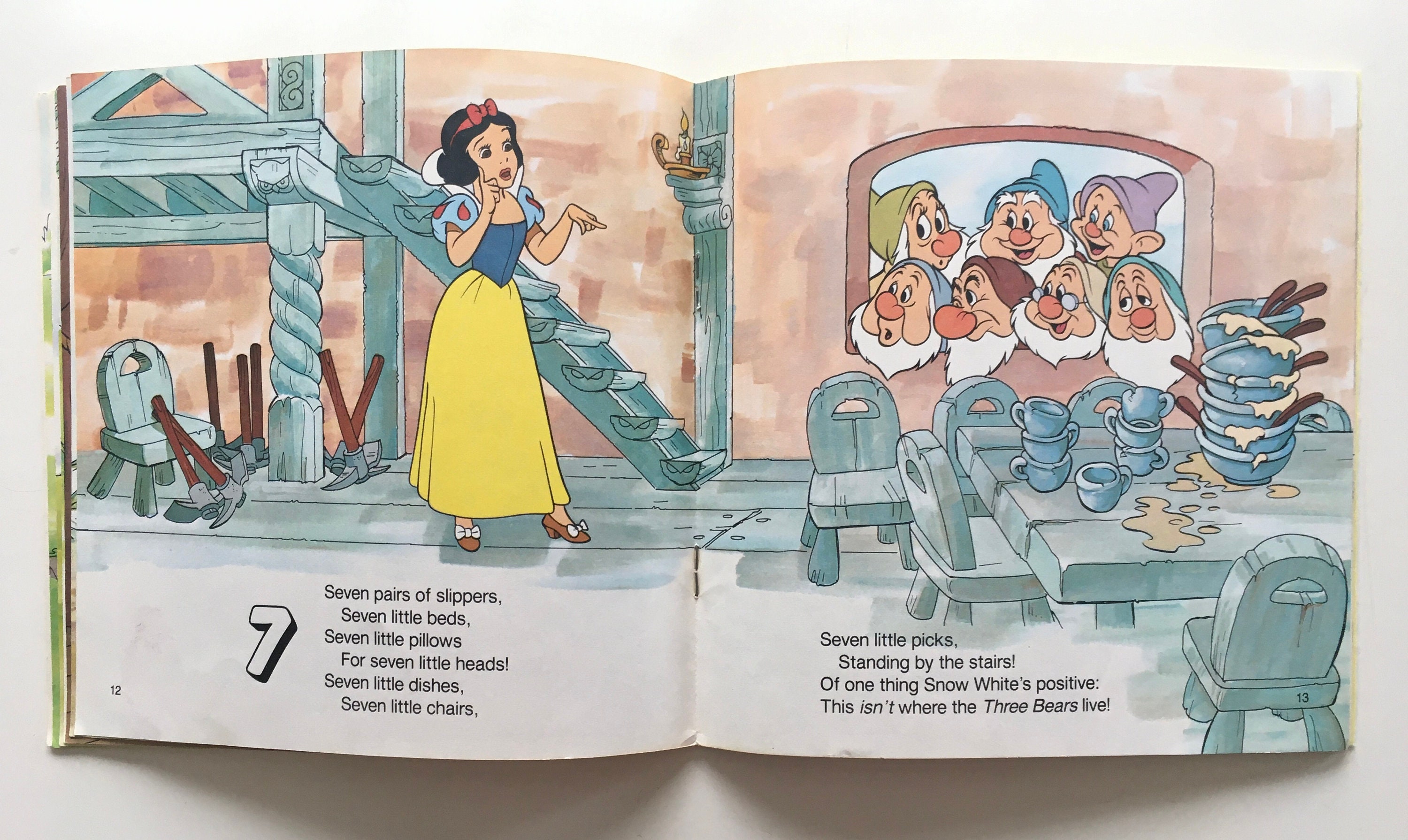 Disney Discovery Series Presents: Counting Fun (numbers 1-12) 7' Vinyl ...