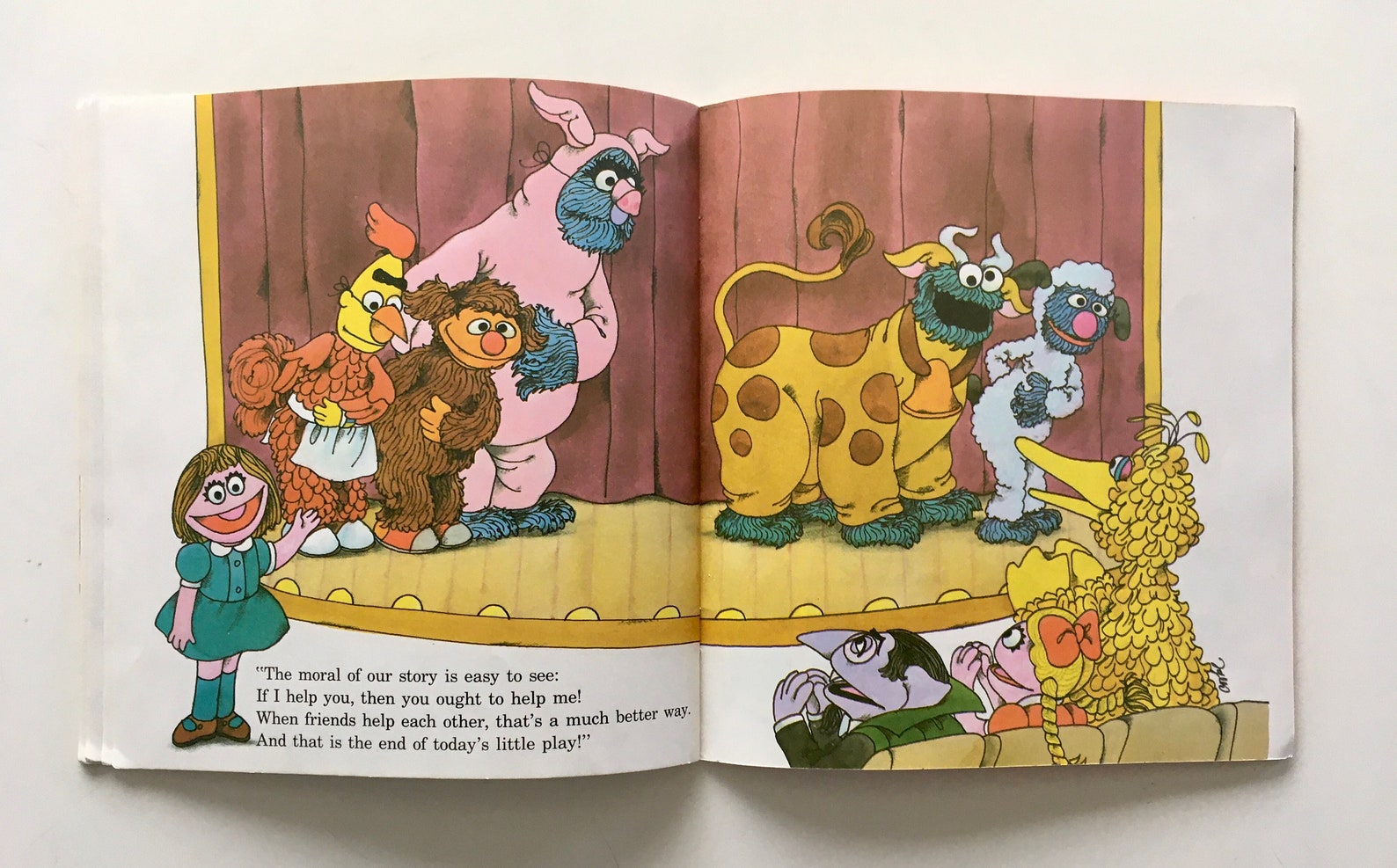 Sesame Street - the Little Red Hen 7' Vinyl Record / Book, Fisher Price ...