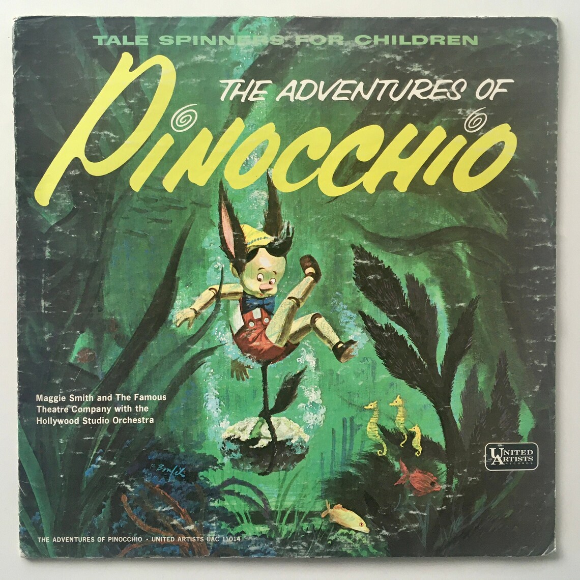 Pinocchio the Adventures Of LP Vinyl Record Album United - Etsy