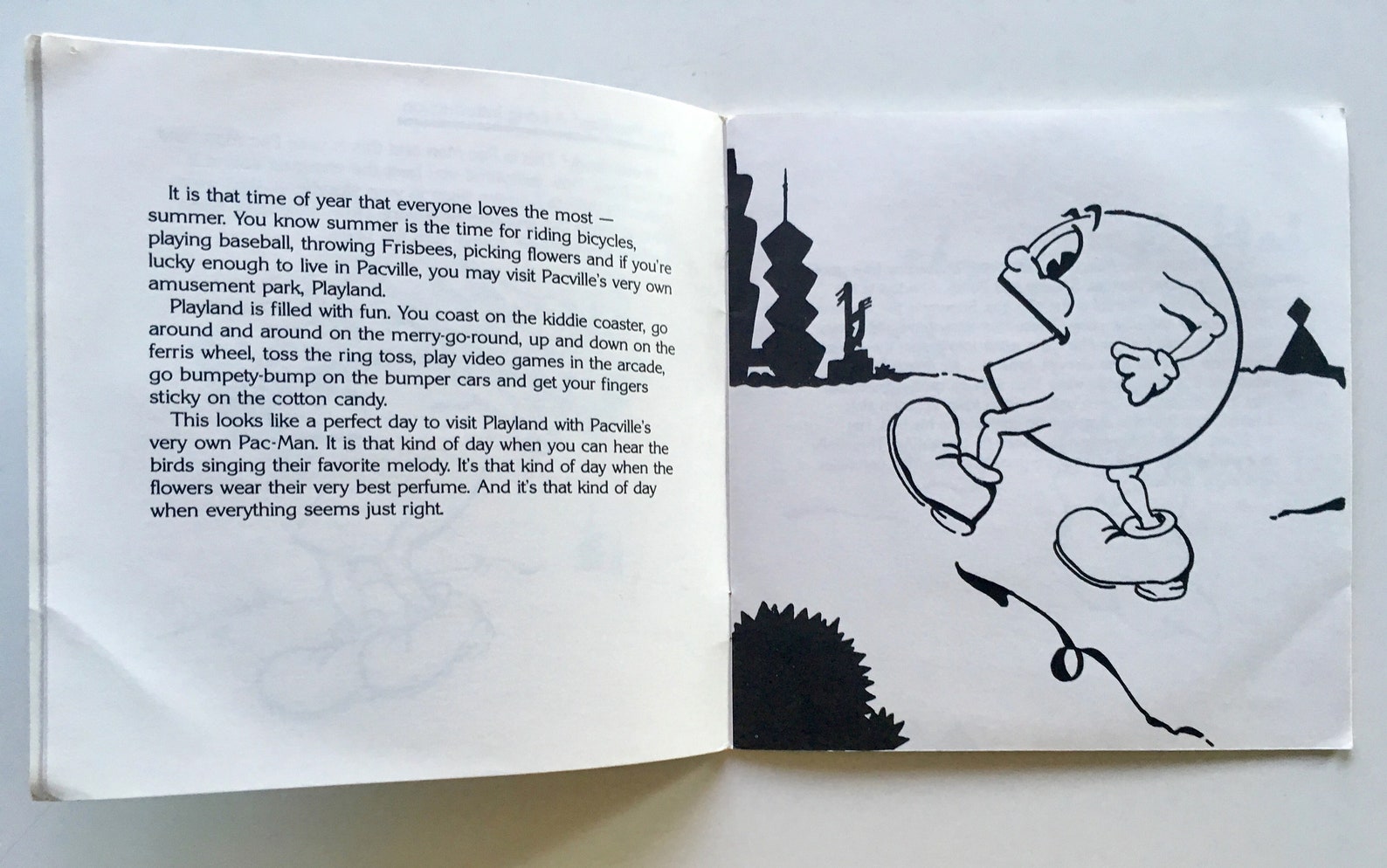 Pac-man Goes to Playland 7' Vinyl Record / Book Kid Stuff - Etsy