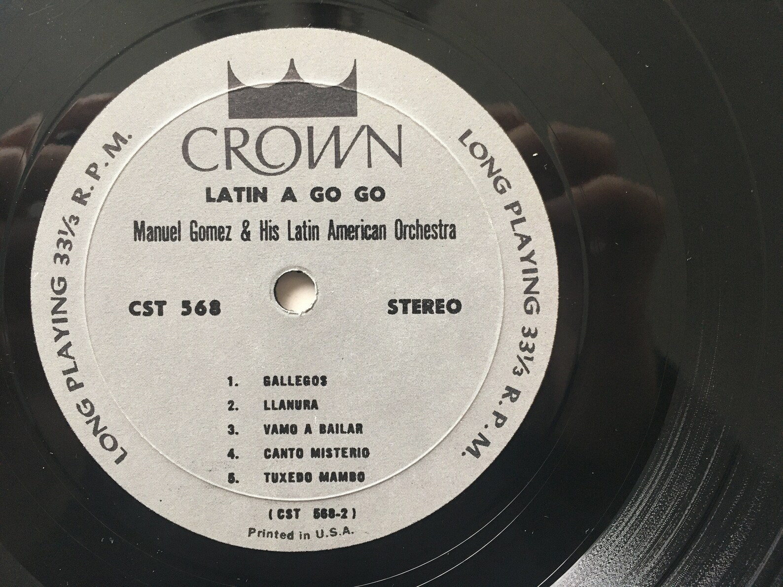 Manuel Gomez and His Latin-american Orchestra Latin A-go-go | Etsy