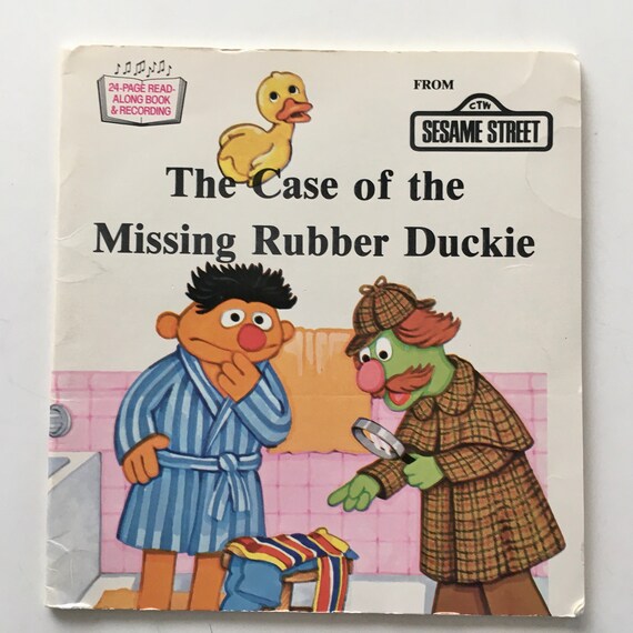 Sesame Street the Case of the Missing Rubber Duckie 7' | Etsy